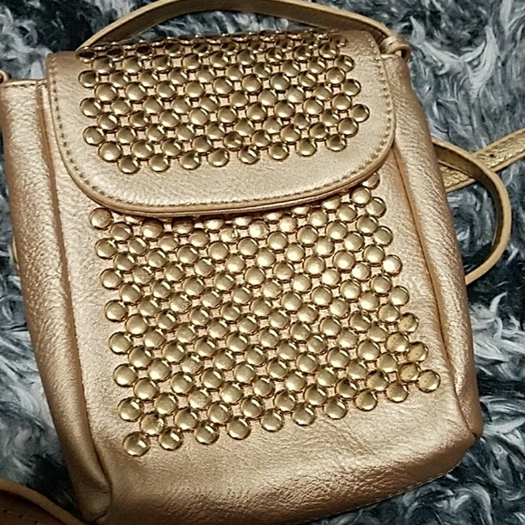 Co-Lab | Bags | Co Lab Gold Cross Body Bag Nwot | Poshmark
